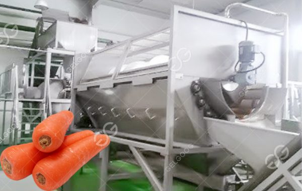 Automatic Carrot Juice Processing Line For Vegetable Processing