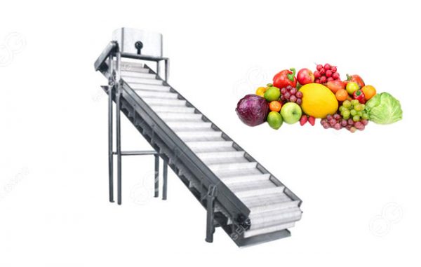 Stainless Steel Chain Plate Elevator For Fruits And Vegetables