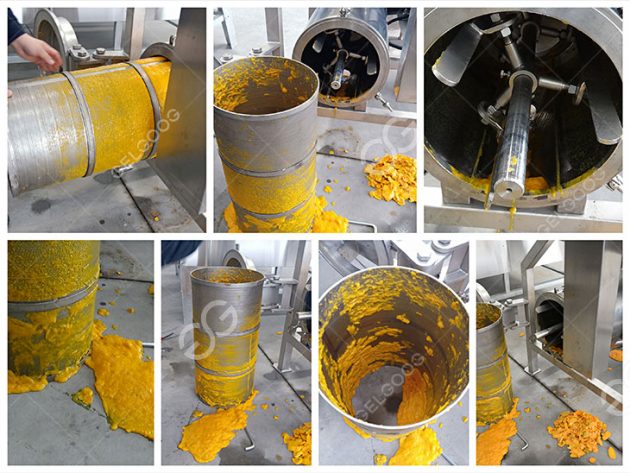 Automatic Mango Pulp Making Machine Fruit Pulp Extraction