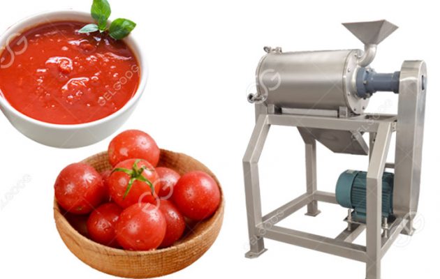 100kg/h Tomato Pulp Extraction Machine For Tomato Sauce Making