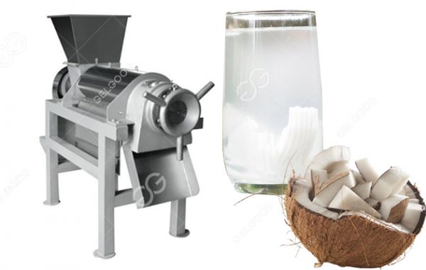Stainless Steel Coconut Juice Extractor Machine