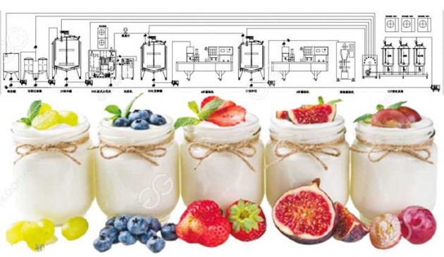 500L Compalte Yogurt Production Line for Dairy Factory