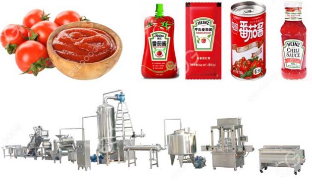 Tomato Sauce Manufacturing Plant Cost