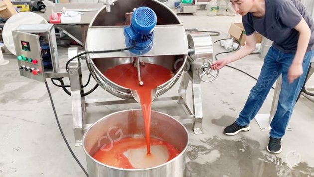 Small Scale Italian Tomato Paste Production Processing Line