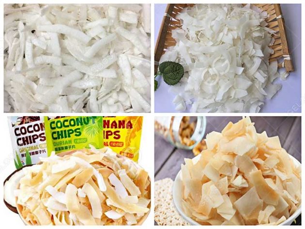 Automatic Coconut Flakes Chips Cutting Machine