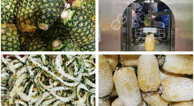 Industrial Automatic Pineapple Peeling Machine