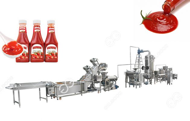 Which Equipment Are Used In The Processing Of Tomato Sauce In Factory?